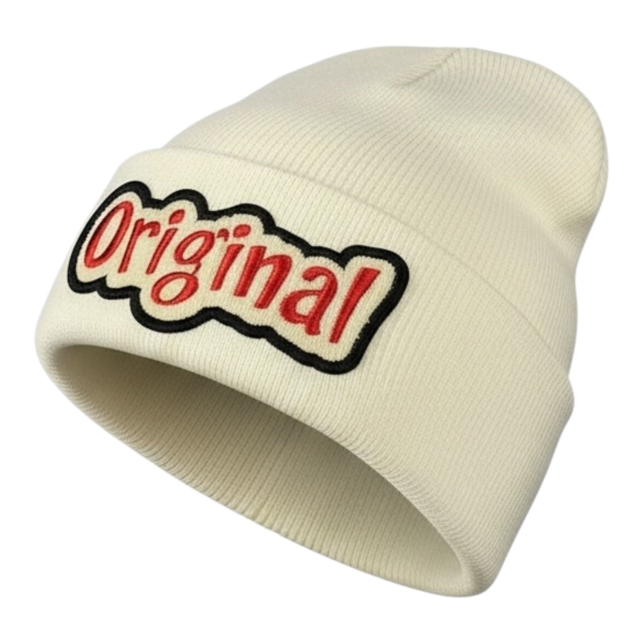 Original Beanie in Cream Red – Reanna’s Closet 2