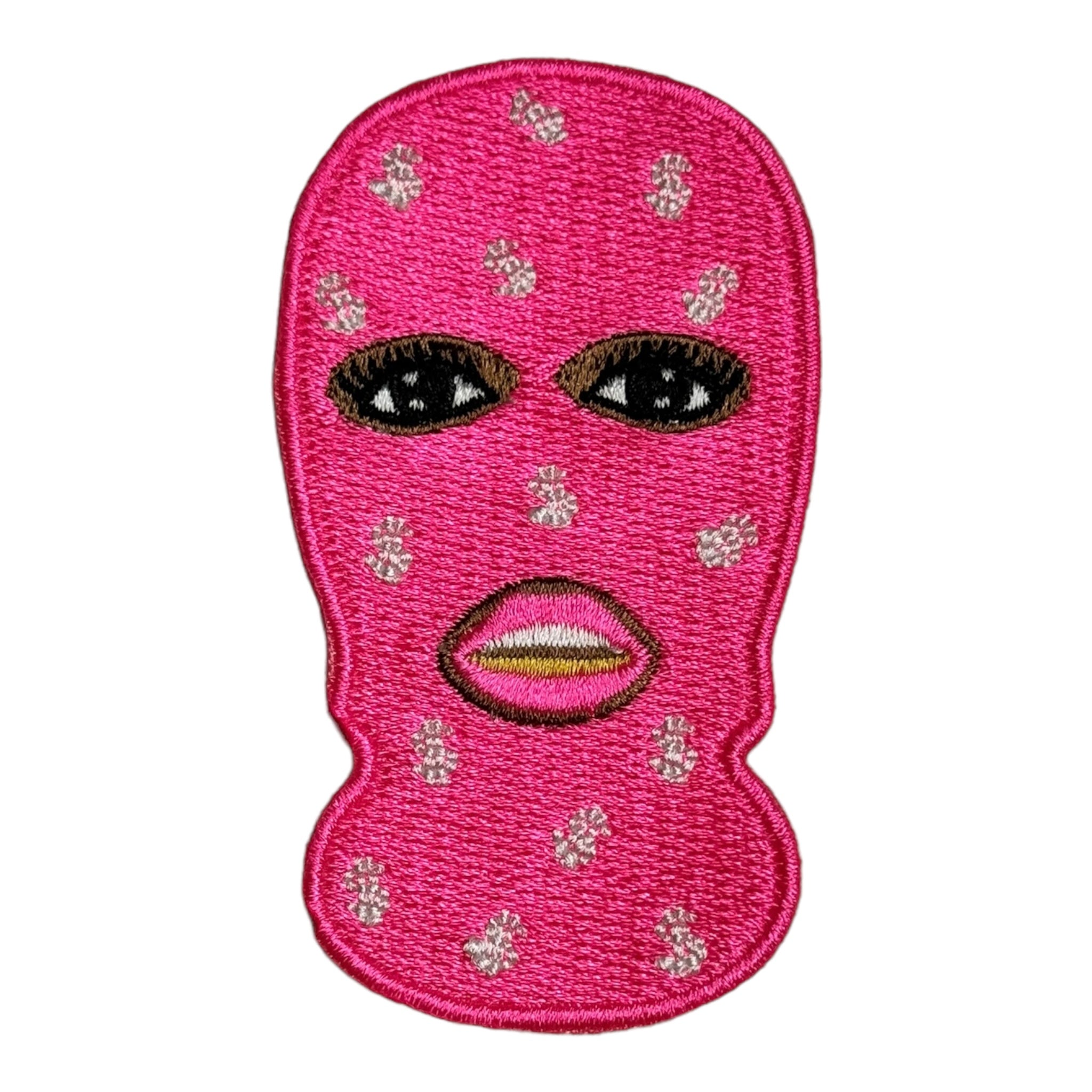 Black Girl With Ski Mask Patch ( 3 inch ) - Embroidered Design – Reanna ...