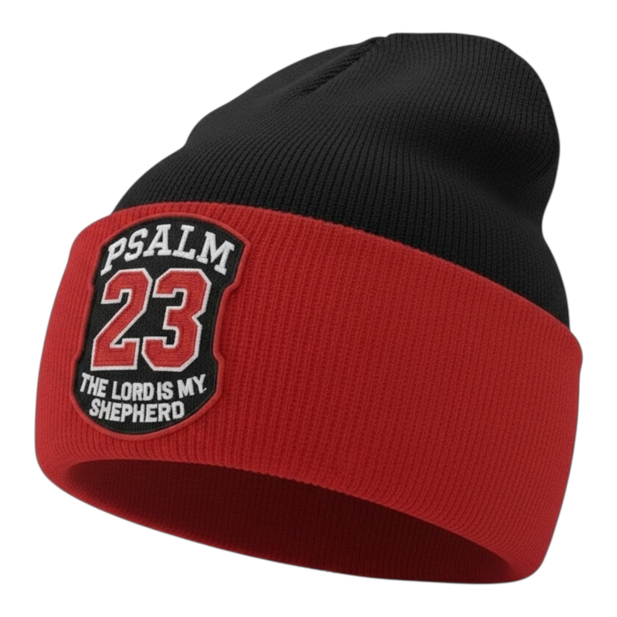 Psalm 23 Beanie | Faith-Based Knit Hat – Reanna’s Closet 2
